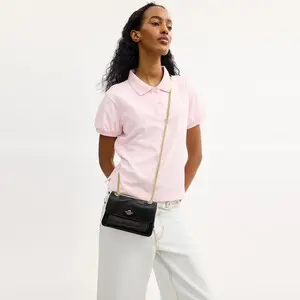COACH OUTLET Coach Signature Canvas Elodie Crossbody Bag 18