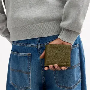 COACH OUTLET Id Billfold Wallet - Olive