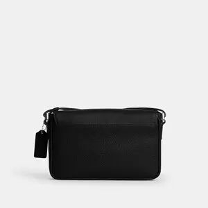 COACH OUTLET Jack Small Flap Crossbody Bag - Silver/black