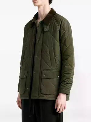 Barbour Modern Bedale Corduroy-collar Padded Jacket