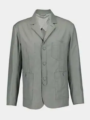 Dior Workwear Jacket With Multi Pockets - Grey