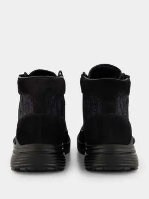 Dior Leather Combat Boots