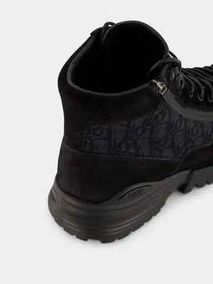 Dior Leather Combat Boots