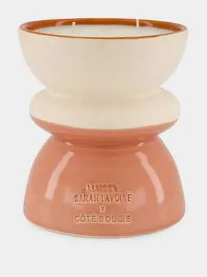 CÔTÉ BOUGIE Rose Powder Tamtam Medium Candle - Pink