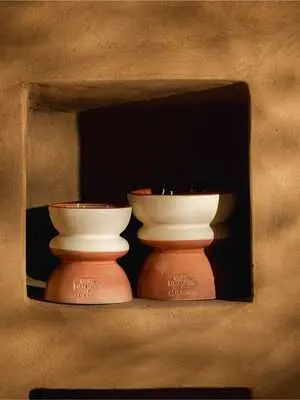 CÔTÉ BOUGIE Rose Powder Tamtam Medium Candle