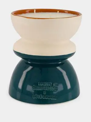 CÔTÉ BOUGIE Sarah Tamtam Medium Candle - Blue