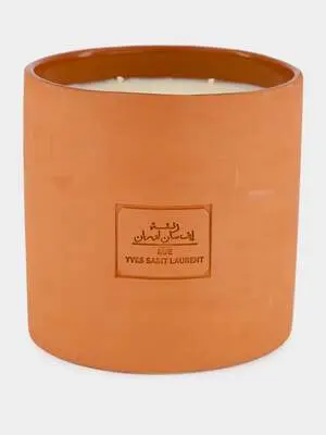 CÔTÉ BOUGIE Rue Yves Saint Laurent Large Candle - Orange
