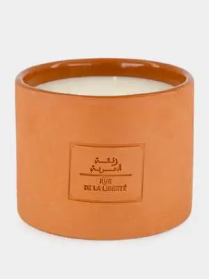 CÔTÉ BOUGIE Rue De La Liberté Medium Candle - Orange