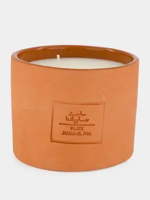 CÔTÉ BOUGIE Jemma El Fna Medium Candle - Orange