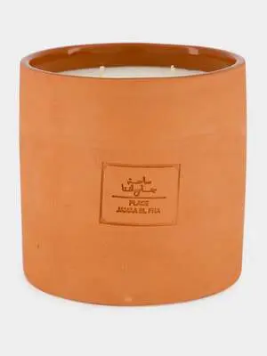 CÔTÉ BOUGIE Jemma El Fna Large Candle - Orange