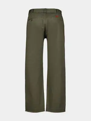 Celine Trousers Chinos Cotton Twill