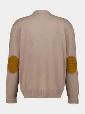 Bottega Veneta Cashmere V-neck Cardigan - Beige