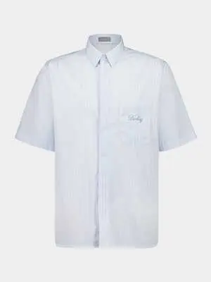 Dior Shirt Short Sleeves - Blue