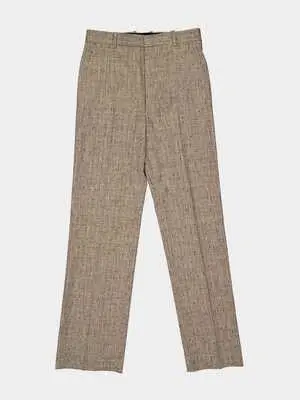 Bottega Veneta Sahara Mel Straight-leg Trousers