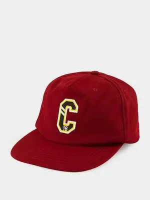 Celine Cap Trucker Flannel Virgin Wool - Red