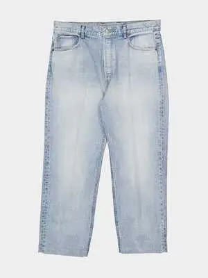 Celine Boyfriend Jeans In Rigid Cotton