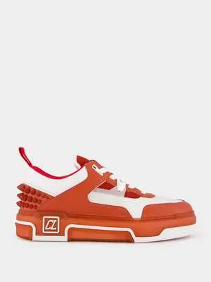 CHRISTIAN LOUBOUTIN Astroloubi Low Top Sneakers - Red