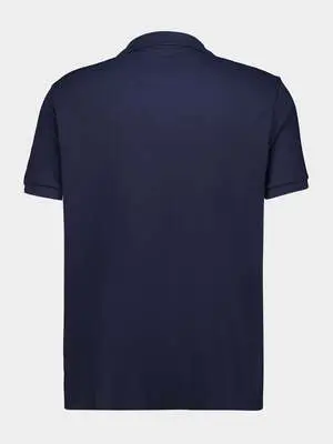 Celine Polo Shirt S/s Pique Jersey Cotton