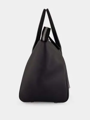 Celine Large Leather Weekend Bag - Black