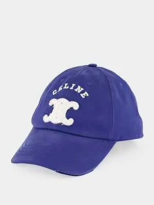 Celine Cap Twill Gabardine Cotton - Blue