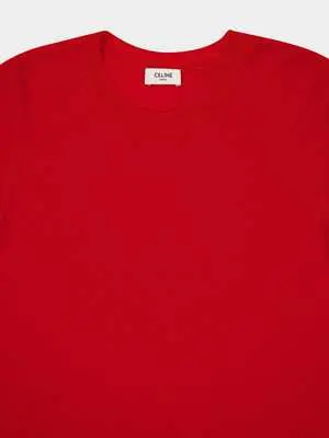 Celine Wool Crew Neck Long Sleeve Sweater