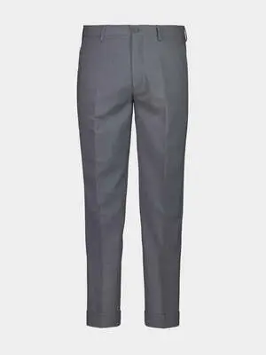 Dior Pants Chino Unlined Virgin Wool - Grey