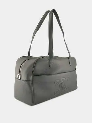 Celine Grained Leather Duffle Bag