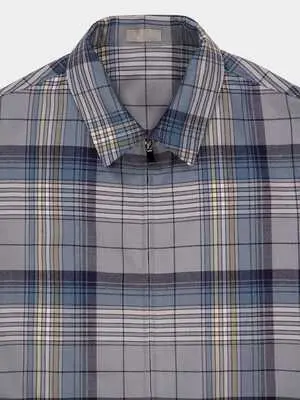 Dior Shirt Zipped Striped Lining Detail - Multicolour