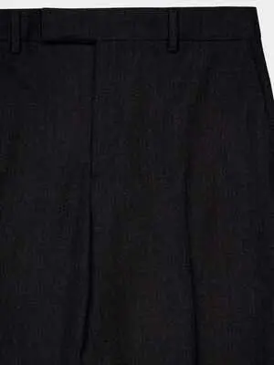 Celine Straight Fit Wool Trousers