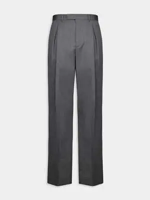 Dior Pleated Trousers - Grey