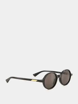 Bottega Veneta Classic Round Sunglasses