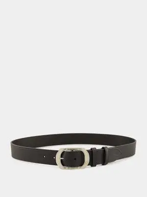 Celine Belt Vintage Leather 35mm - Black