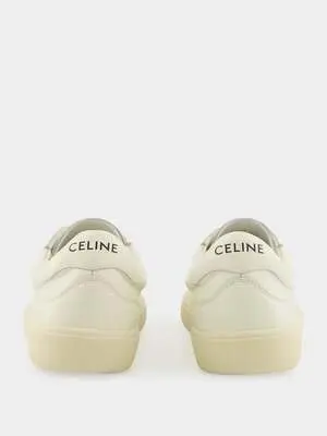 Celine Lace-up Leather Sneakers