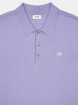 Celine Polo L/s Fine Knit Cotton