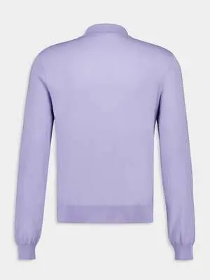Celine Polo L/s Fine Knit Cotton