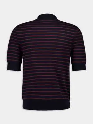 Celine Polo S/s Fine Knit Cotton
