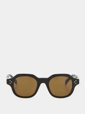 Celine Squoval Frame Sunglasses - Black
