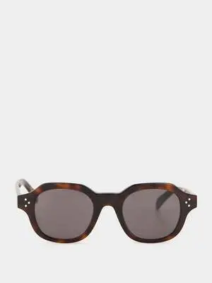 Celine Squoval Frame Sunglasses - Black