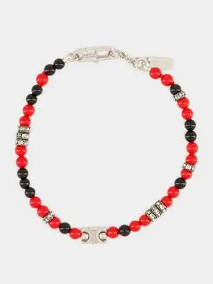 Celine San Onofre Triomphe Bracelet - Red