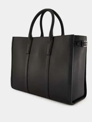 Celine Malaquais Leather Medium Handbag