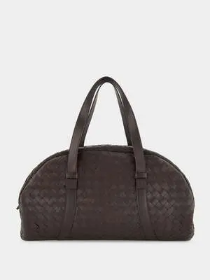 Bottega Veneta Intrecciato Leather Tote - Brown