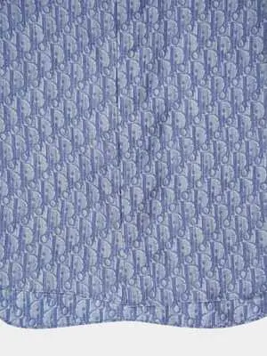 Dior Shirt S/s Mother Of Pearl Silk