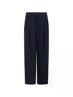 Max Mara Pleated Crepe Trousers