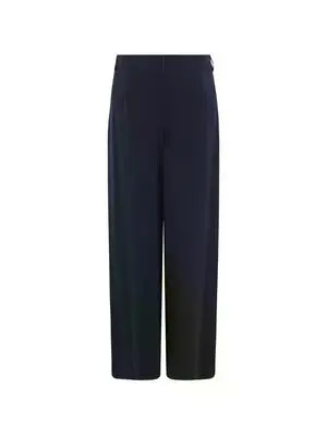 Max Mara Pleated Crepe Trousers