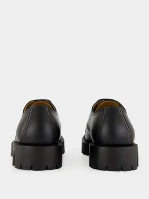 Dior Explorer Iii Cap Toe Leather Derby Shoes