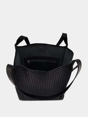 Bottega Veneta Intrecciato Nappa Leather Bag - Black