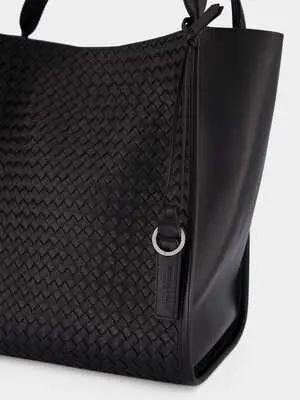 Bottega Veneta Intrecciato Nappa Leather Bag - Black