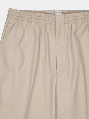 Bottega Veneta Wool Cotton Melange Trousers