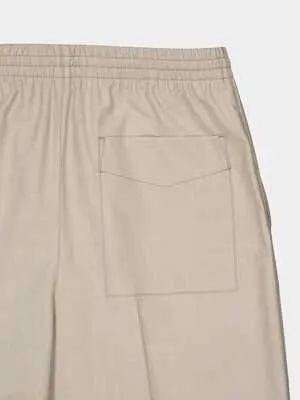 Bottega Veneta Wool Cotton Melange Trousers