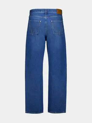 Bottega Veneta Medium Indigo Cotton Jeans